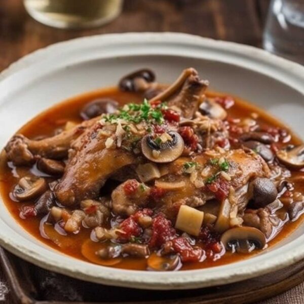 Braised Rabbit recipe - Dine Wild