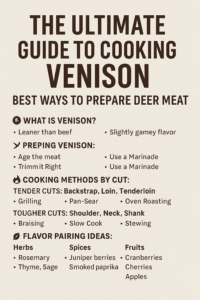 How to Cook Venison: Expert Tips and Techniques - Dine Wild